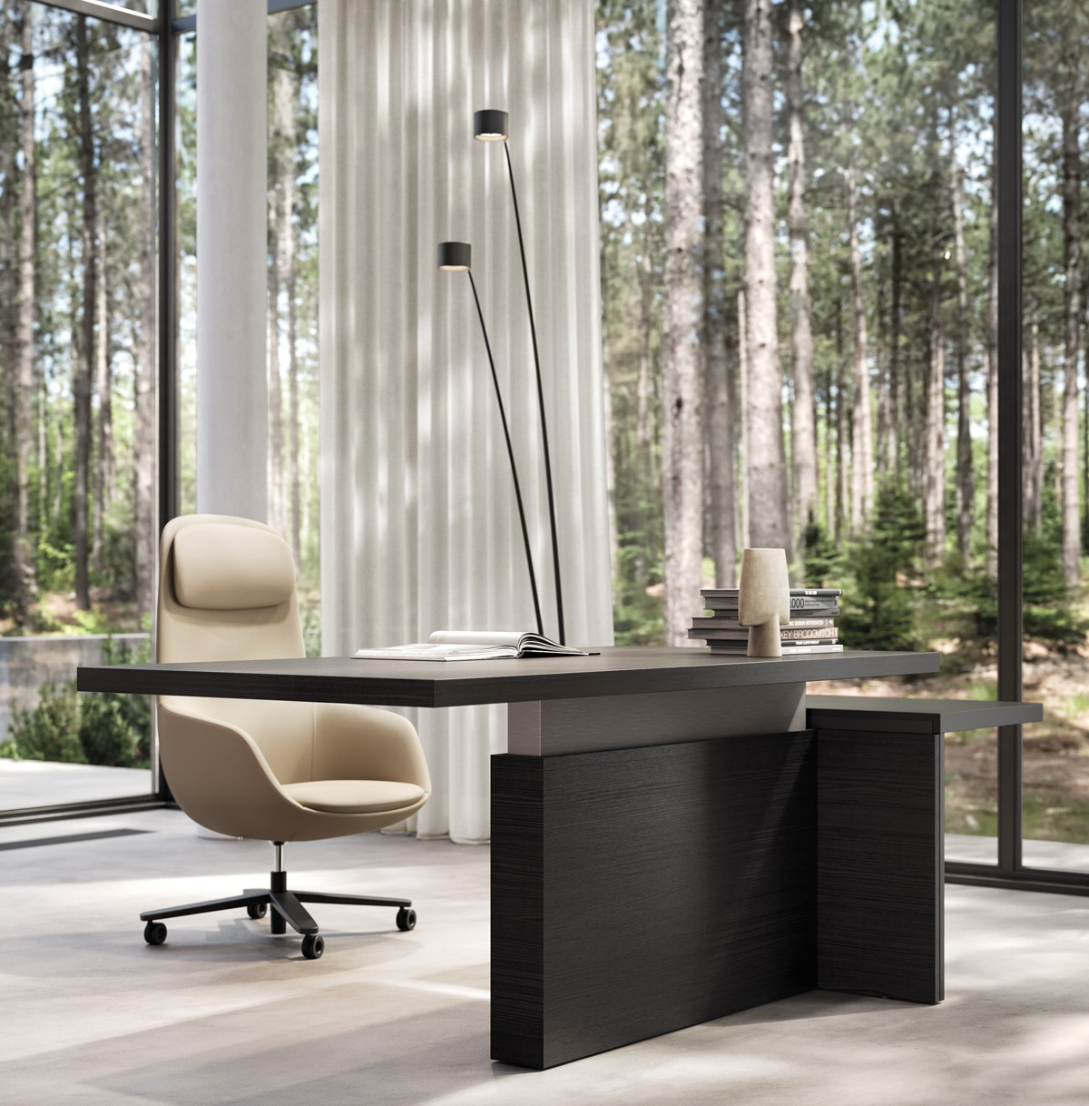 Presidential Office Desk & Executive Desk - Mux70 Frezza