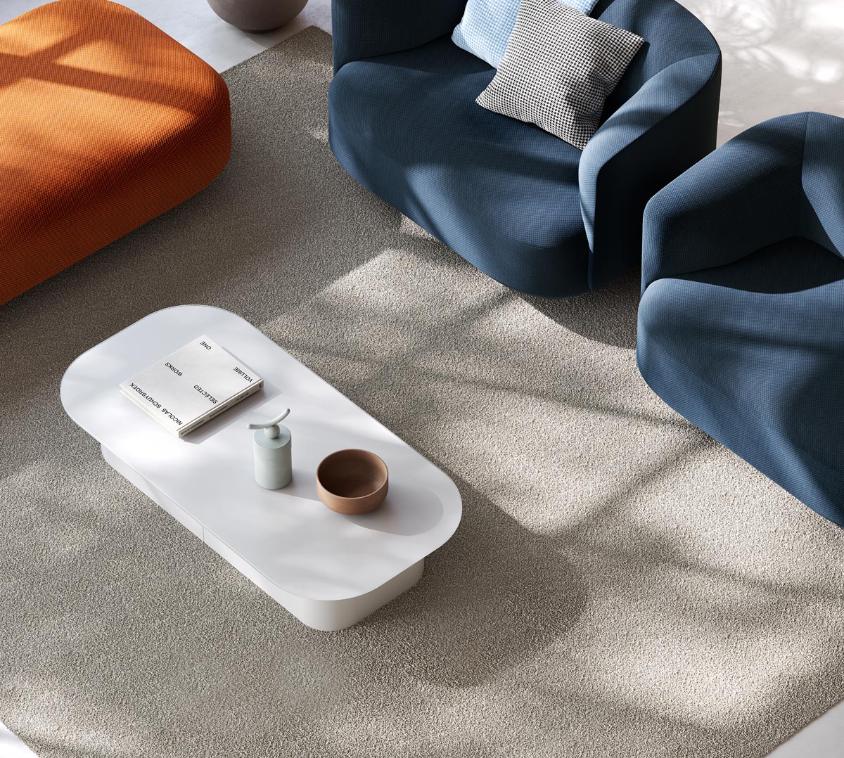 Elegant Designer Coffee Table for Sofa - Afina