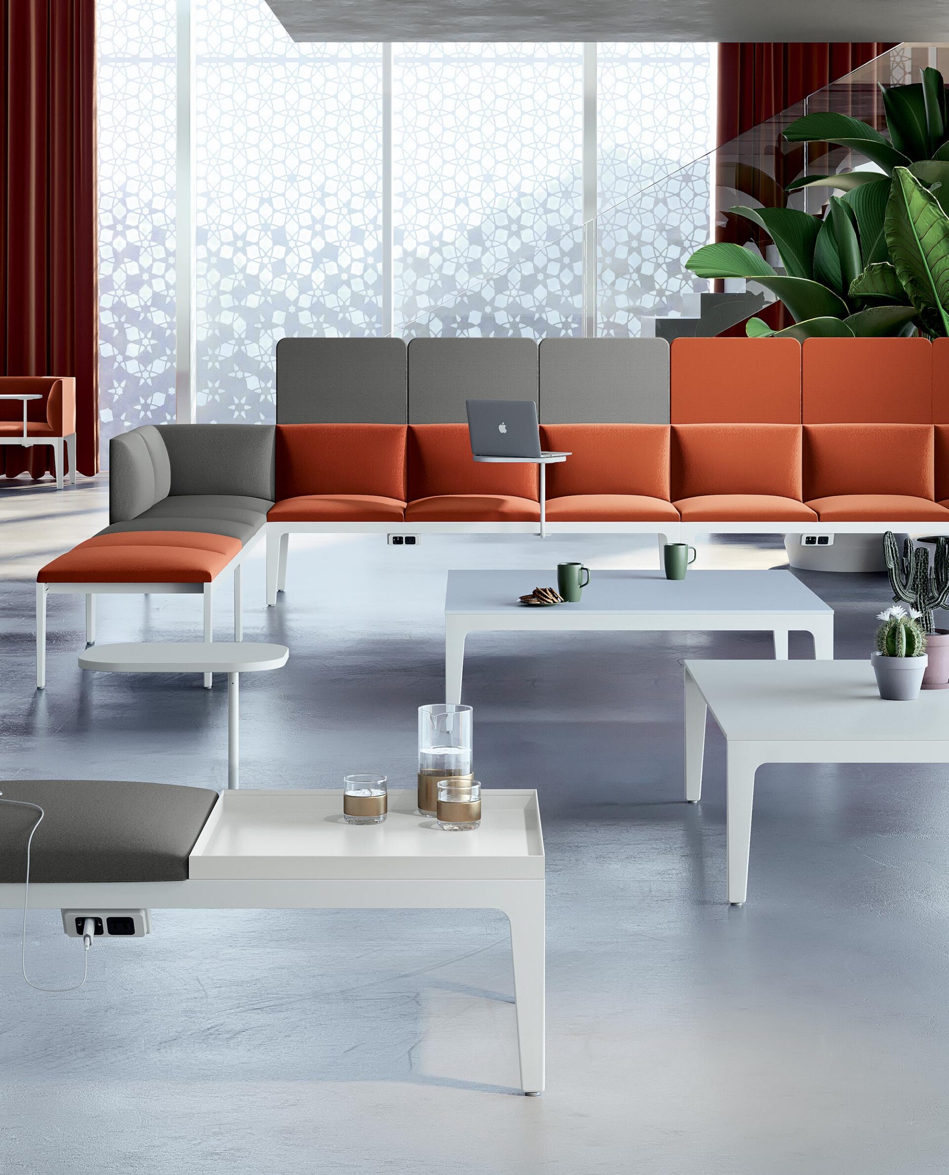 Upholstered Benches for Offices: Frezza Comfort & Design