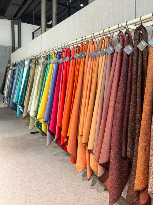 Frezza 's material library: the creative heart of the showroom