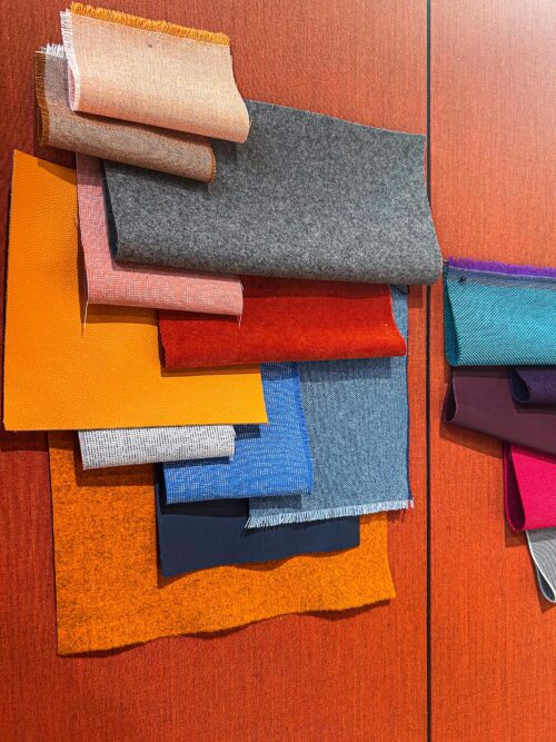Frezza 's material library: the creative heart of the showroom